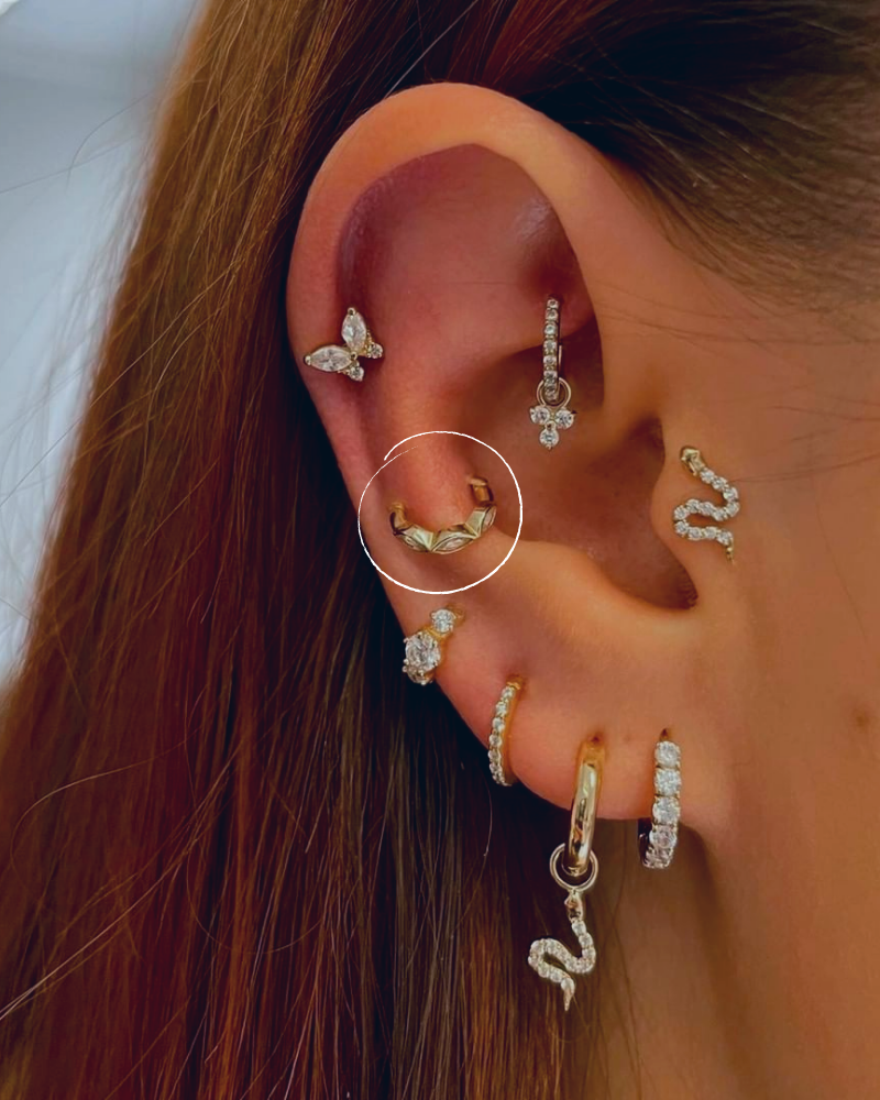 La guía completa para piercings en la oreja - Harper's Bazaar