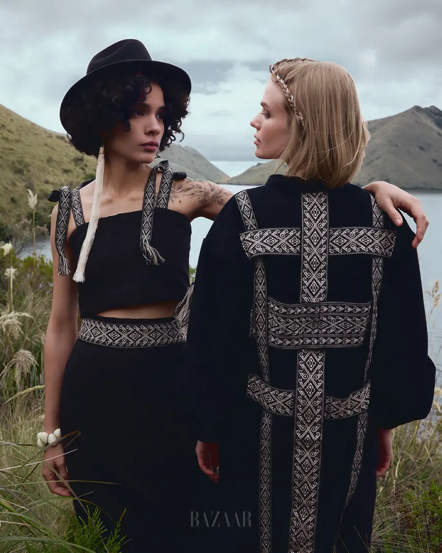 Entre blanco y negro - Harper's Bazaar